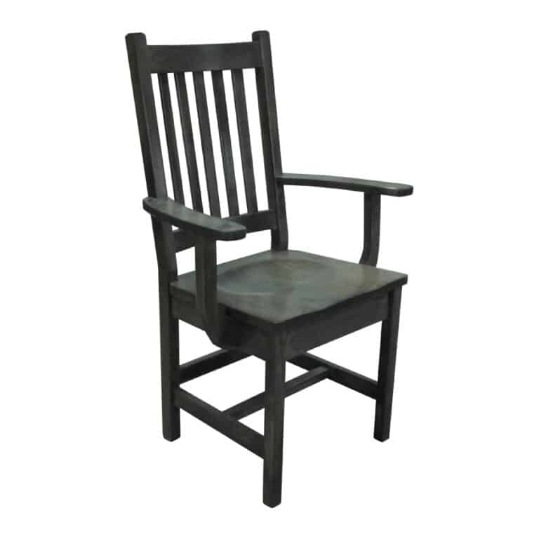Low Back Shaker Slatback Chairs - ASB Conestoga